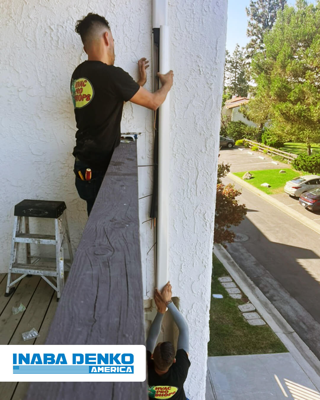 Installing a Mini Split AC System Upgrade | Inaba Denko